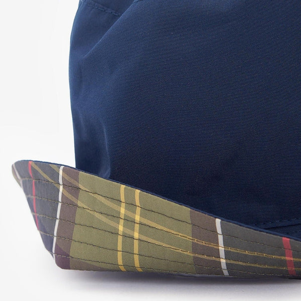 Barbour Men's Hutton Reversible Bucket Hat in Navy/Classic – Sinclairs ...
