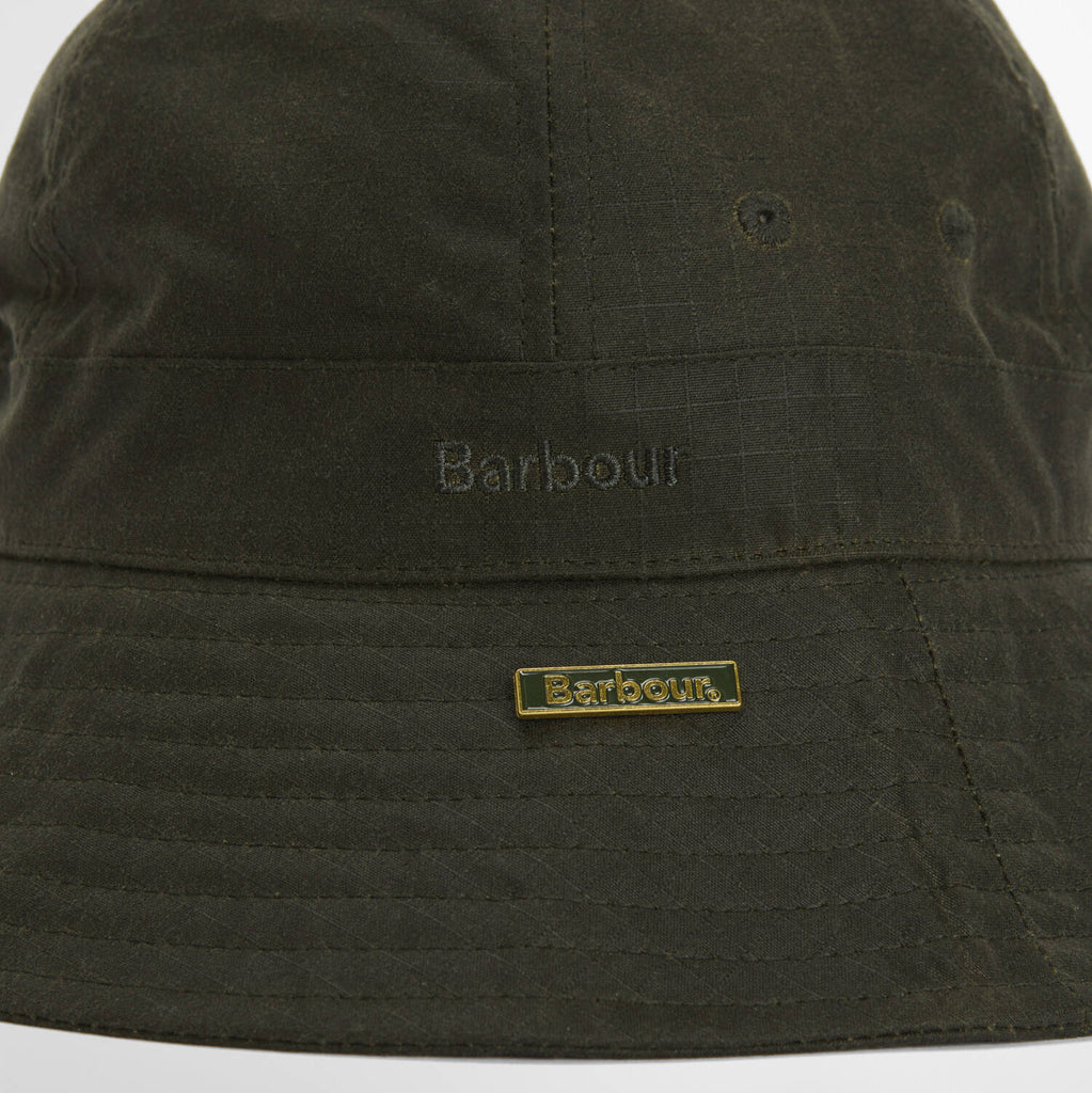 Barbour Men's Spectator Bucket Hat in Green – Sinclairs Online
