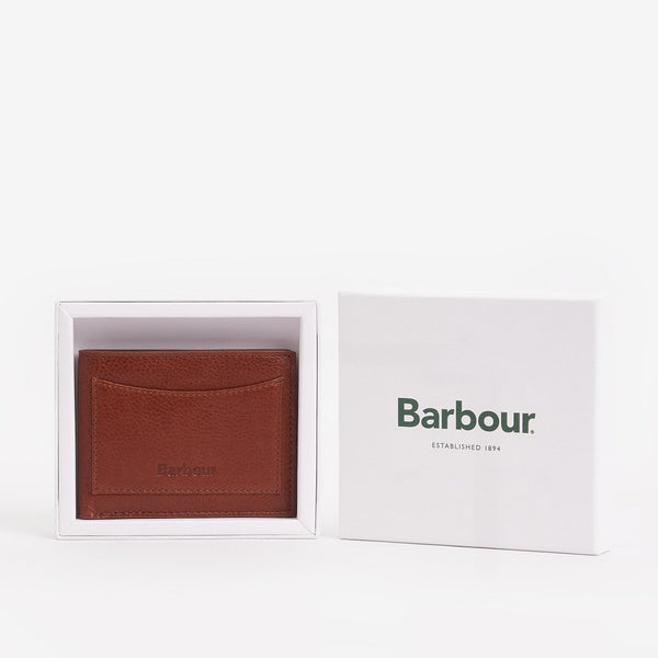 Barbour Belsay Leather Wallet in Brown – Sinclairs Online
