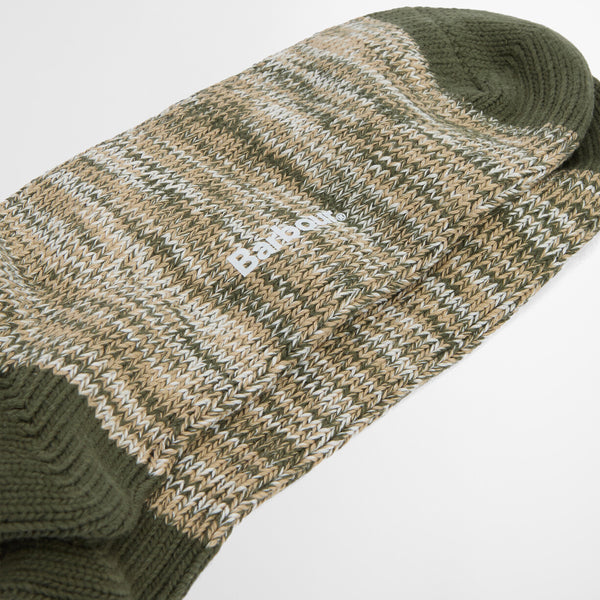 Barbour Men's Bedrock Boot Sock in Olive Mix – Sinclairs Online