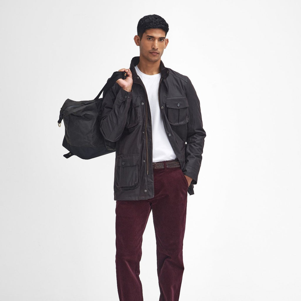 Barbour Men's Corbridge Waxed Jacket in Rustic/Classic – Sinclairs Online